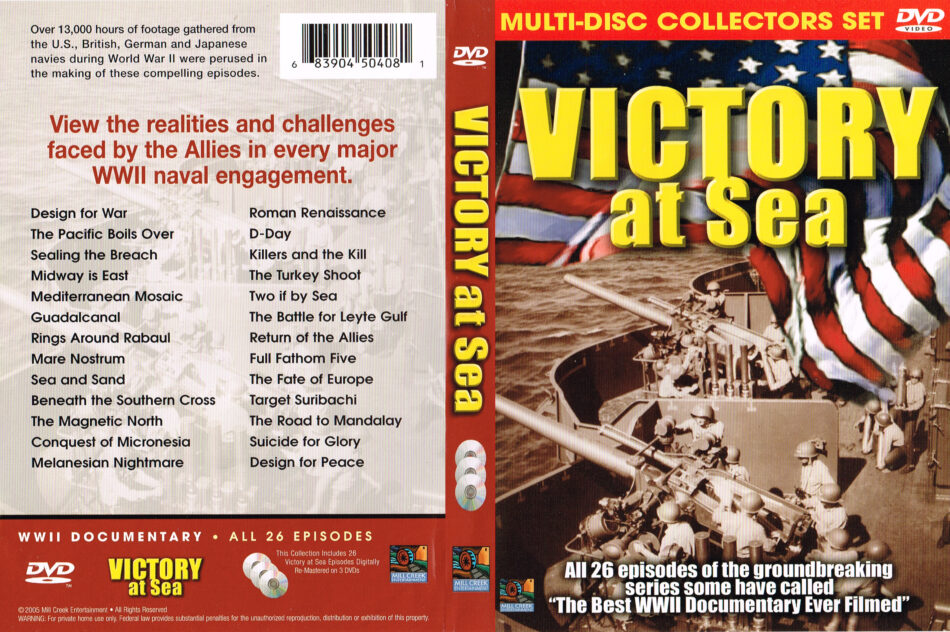 Victory At Sea (1952-1953) R1 - TV Series - Front DVD Cover
