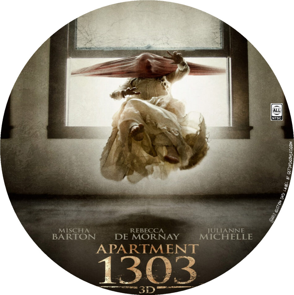 Apartment 1303 3D (2012) R0 Custom - Movie DVD - CD Label, DVD Cover ...