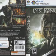 Dishonored 2 dvd cover & label (2016) PAL PS4