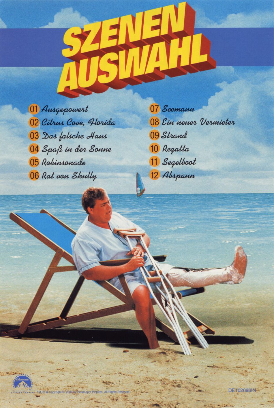 Summer Rental DVD Cover & Label (1985) R2 German