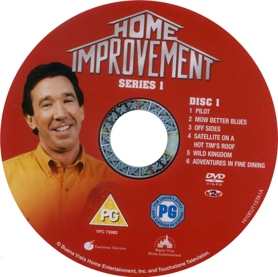 Home Improvement: Series 1(1991) R2 - DVDcover.Com