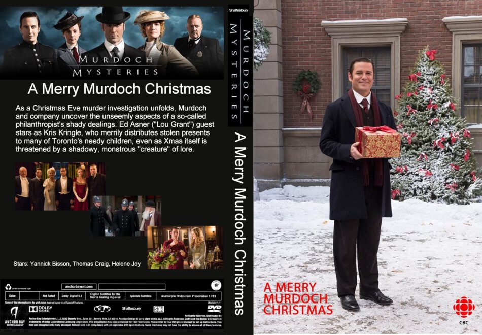 Murdoch Mysteries: A Merry Murdoch Christmas (2015) Custom Art