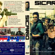 Sicario dvd cover (2015) R1 Custom
