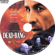 Dead-Bang DVD Label (1989) Custom Art