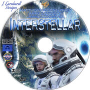Interstellar DVD Label (2014) R1 Custom Art