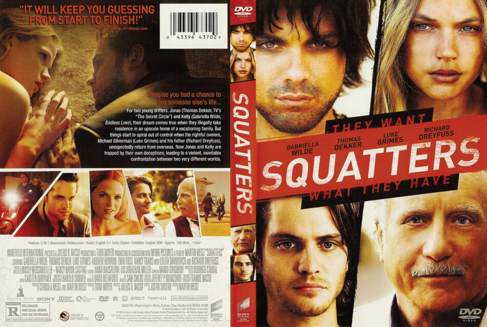 Squatters DVD Cover (2014) R1