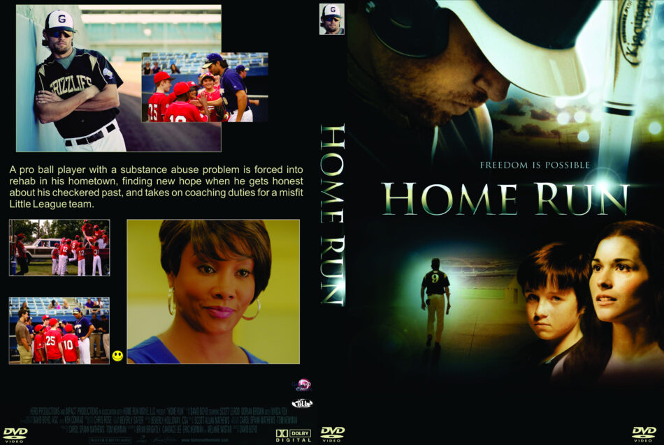 Home Run (2013) R0 Custom - Movie DVD - CD label, DVD Cover, Front Cover