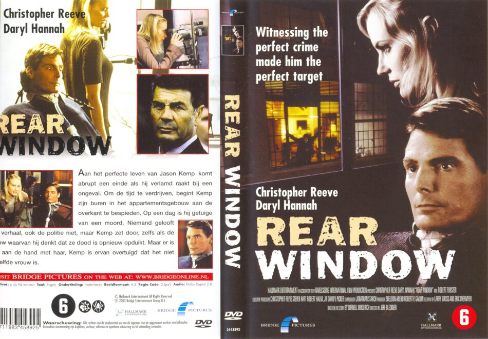 Rear Window | Movie DVD | Front Covers