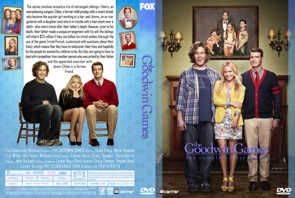 The Goodwin Games: Season 1 (2013) - TV Series - front DVD Cover