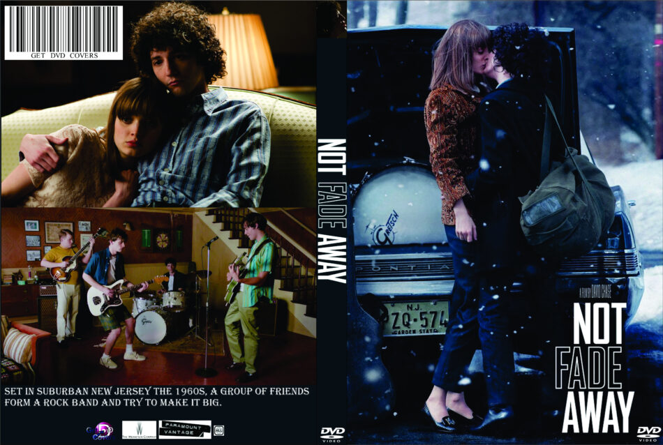 Not Fade Away (2012) R0 Custom - Movie DVD - CD Label, DVD Cover, Front ...